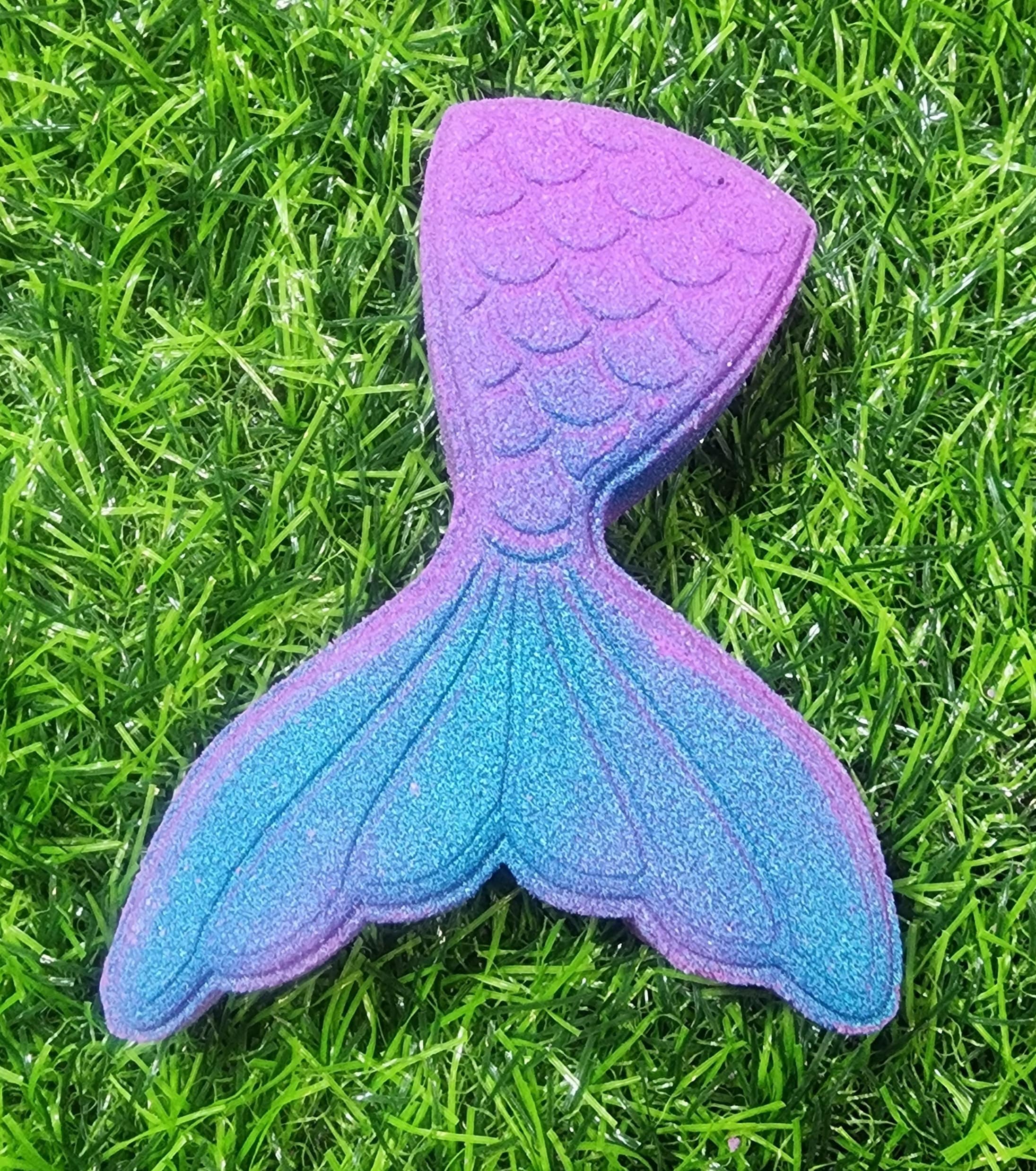 Mermaid Tail Bath Bomb, Mermaid Kisses, Mermaid, Ocean – Southern Gifted