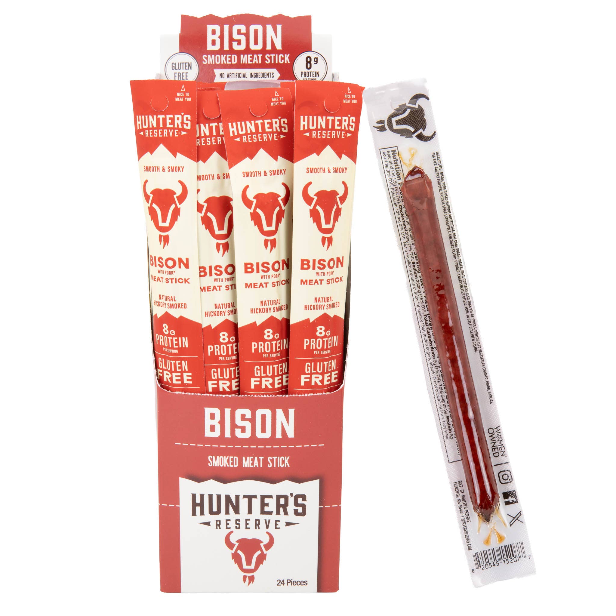 Bison Meat Sticks - 24 Pack – Southern Gifted